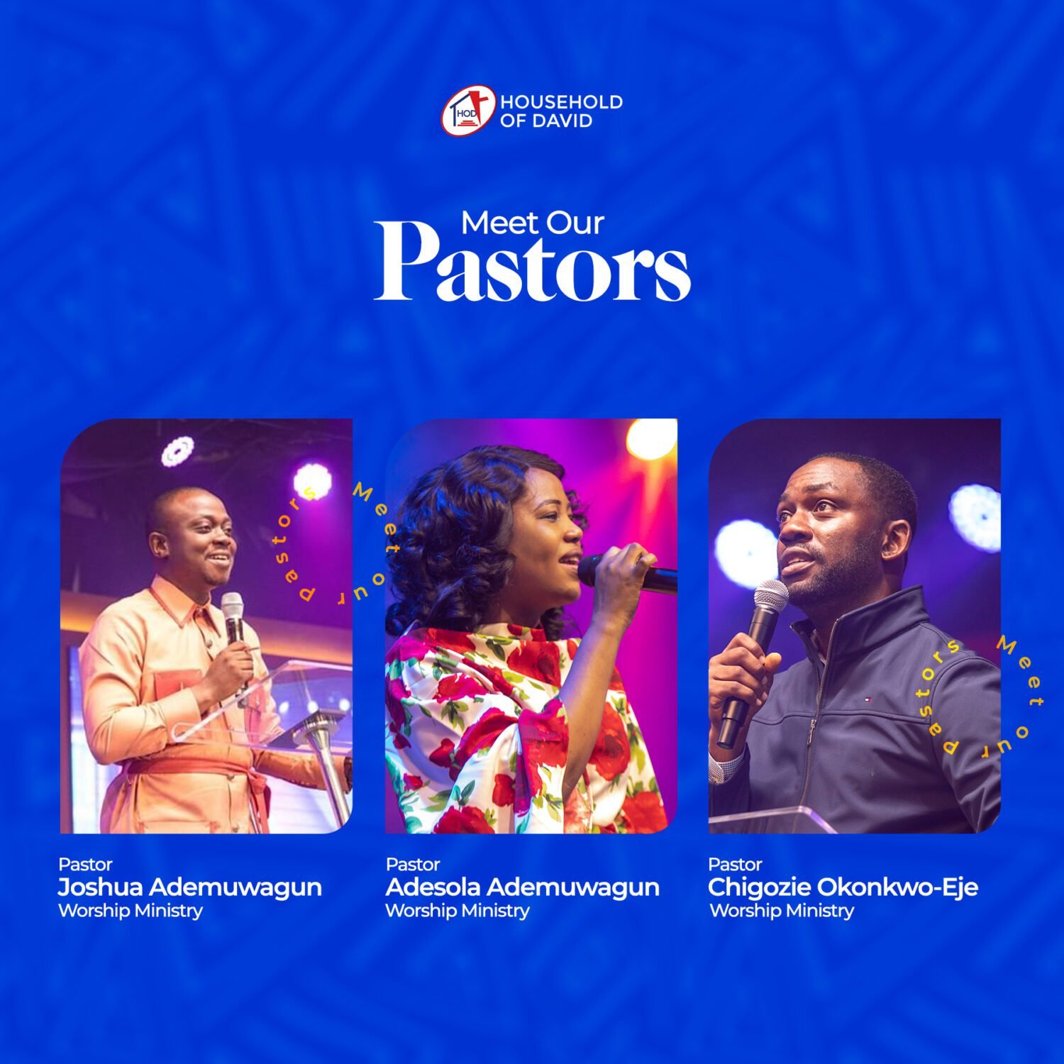 Meet Our Pastors | MERCY - The Household Of David