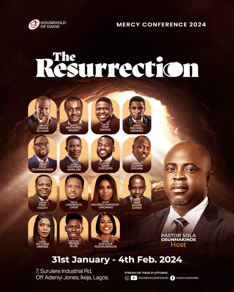 Mercy - Conferences - The household of David